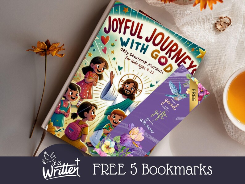 Devotions for Kids Printable Daily Journal for Kids Edit-in-canva Free ...