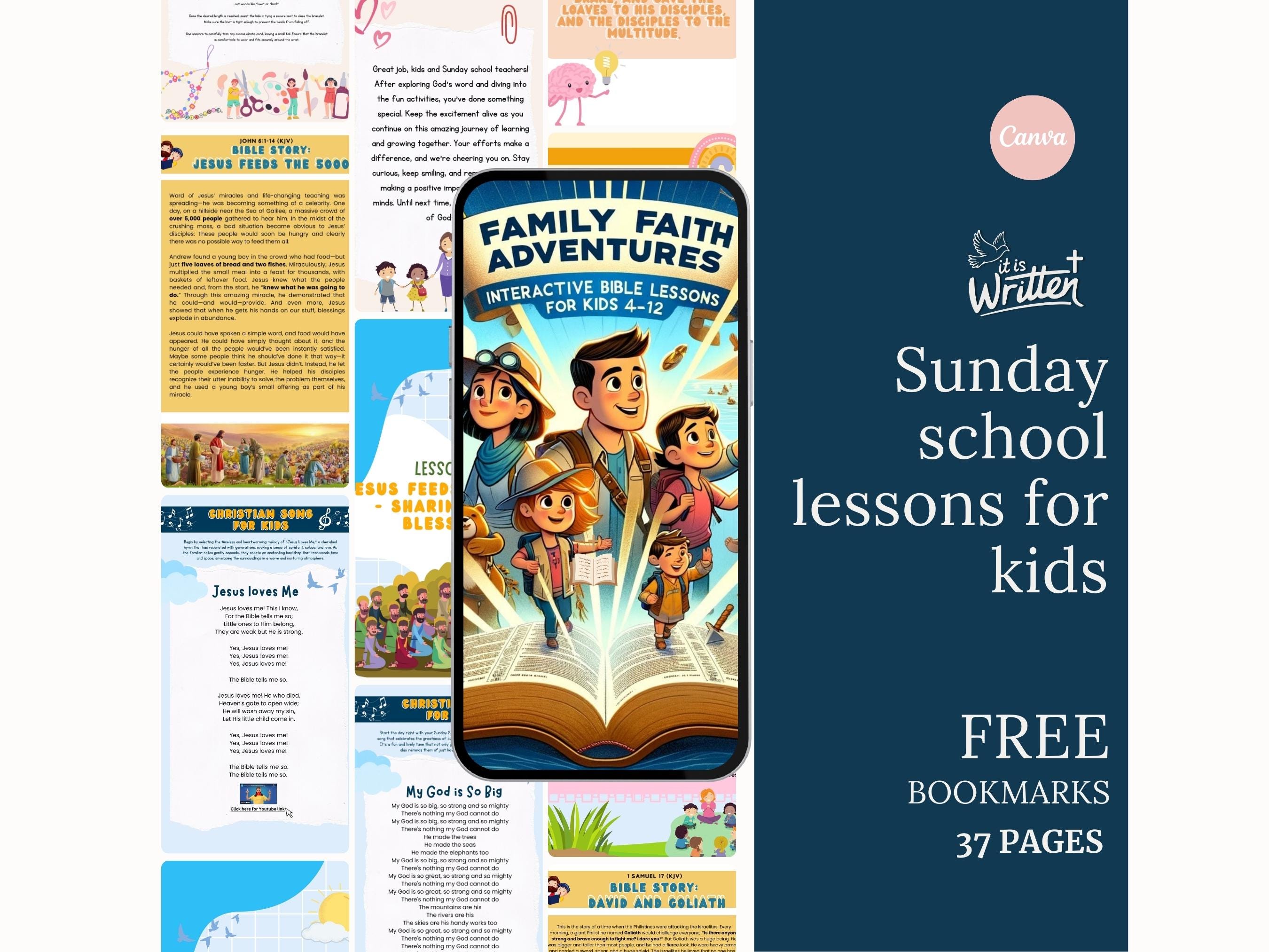 Kids Bible Lessons | Sunday School Worksheets, Christian Printables ...