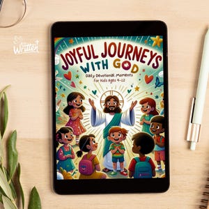 Devotions for Kids Printable Daily Journal for Kids Edit-in-canva Free ...