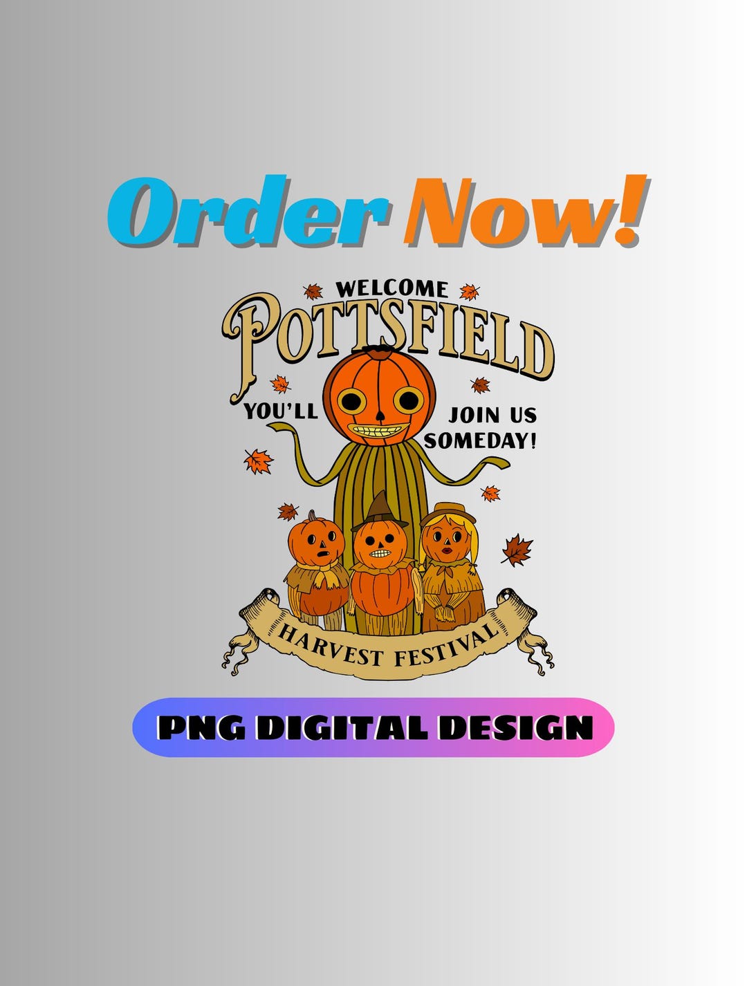 Vintage Pottsfield Harvest Festival Png, Over the Garden Wall Halloween ...