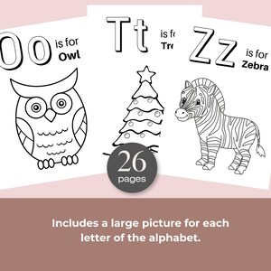 26 Alphabet Coloring Pages, ABC Coloring Book, Alphabet Coloring Pages ...