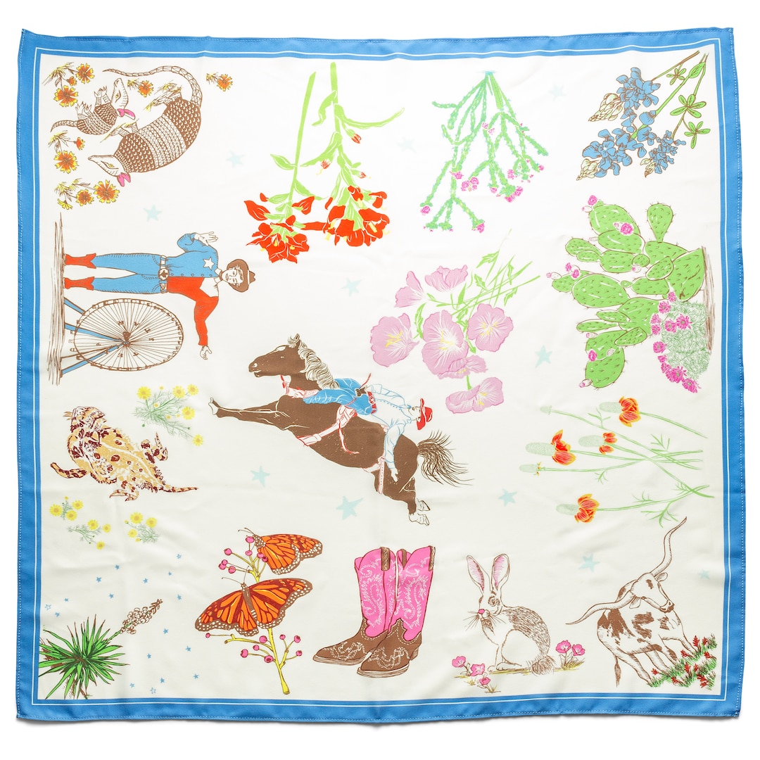 Totally Texan | Texas Scarf - Etsy