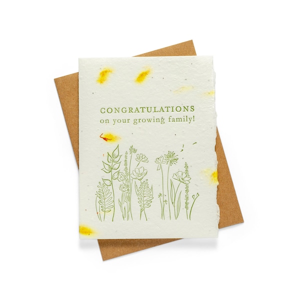 Growing Family Card - Etsy