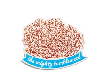 Tumbleweed Wrangler Kiss-cut Stickers - Etsy