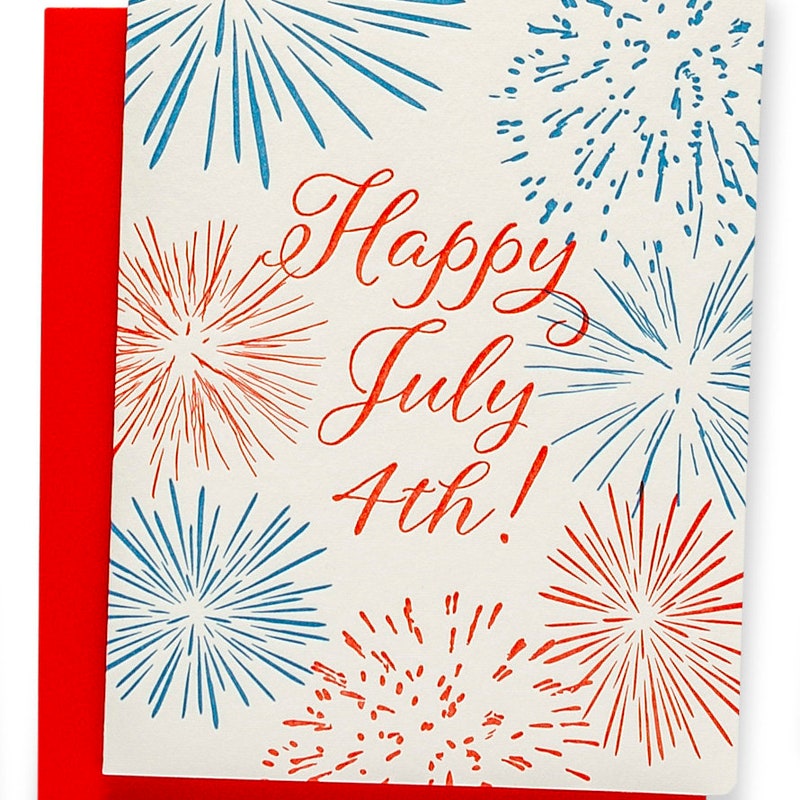 4th of July Cards - Etsy