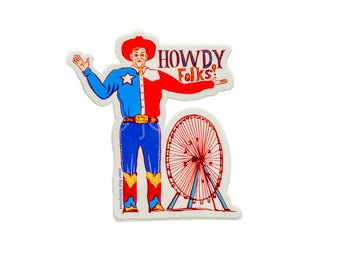 Big Tex, Texas State Fair, Vinyl Sticker, - Etsy