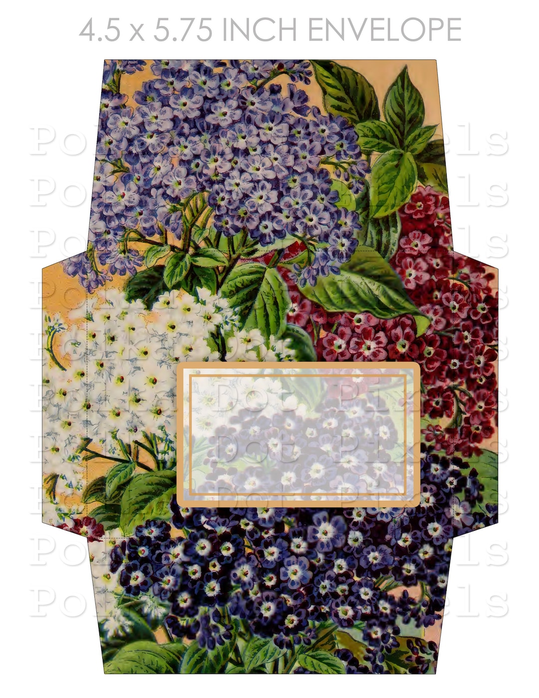 Printable Envelope Collage Sheet No. 51 - Etsy