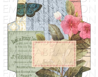Printable Envelope Collage Sheet No. 40 | Etsy