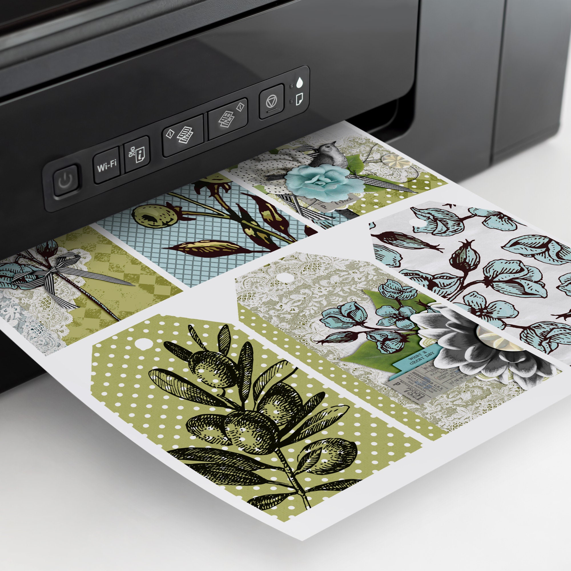 Lovely Digital Printable Junk Journal Kit | Etsy