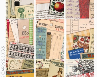 Atc Backgrounds | Etsy