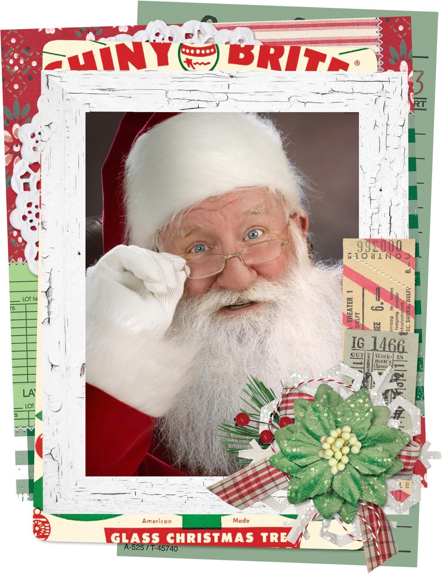 Dear Santa Frames Clip Art - Etsy