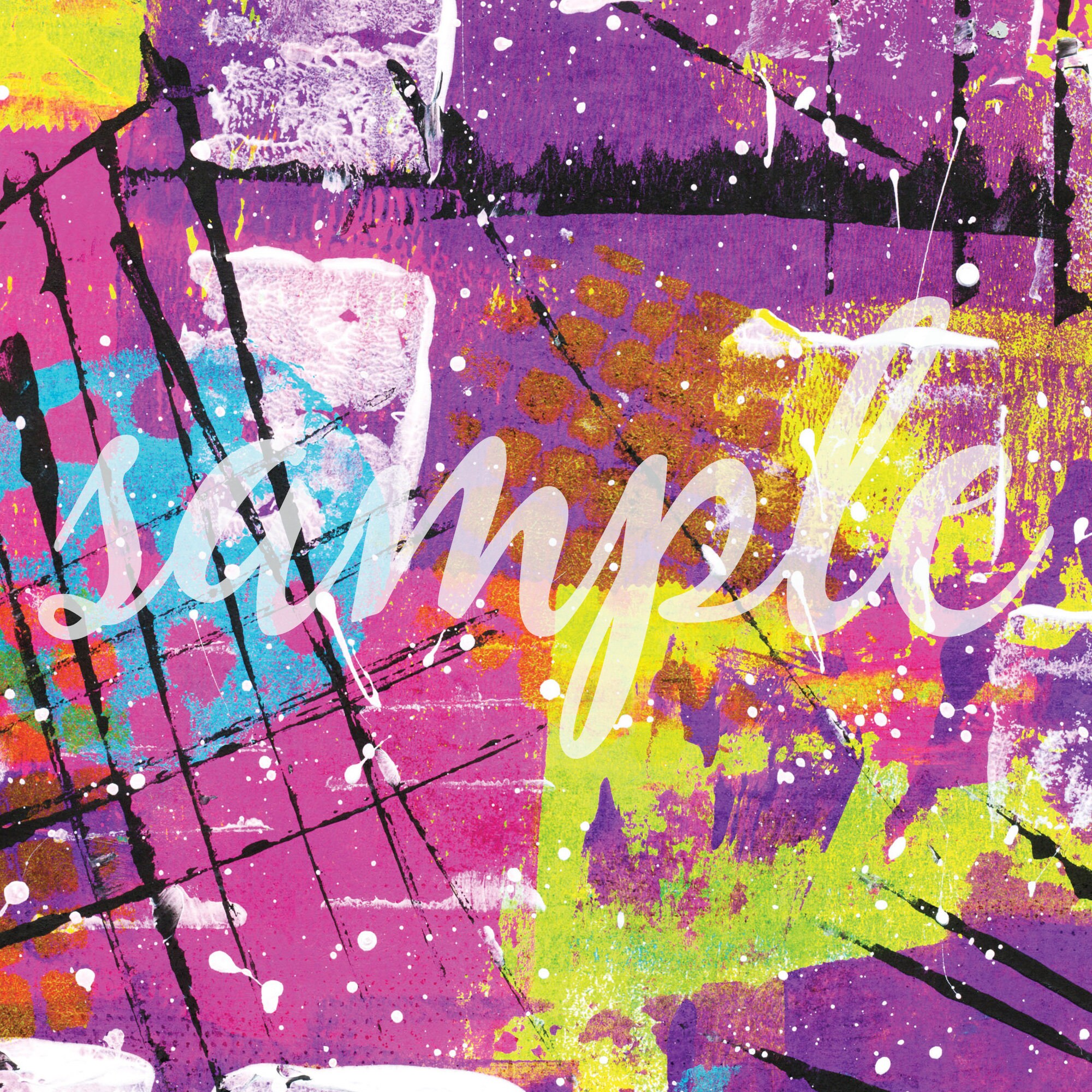 Mixed up Printable Digital Background and Journal Papers No. 4 | Etsy