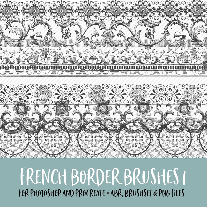 French Border - Etsy