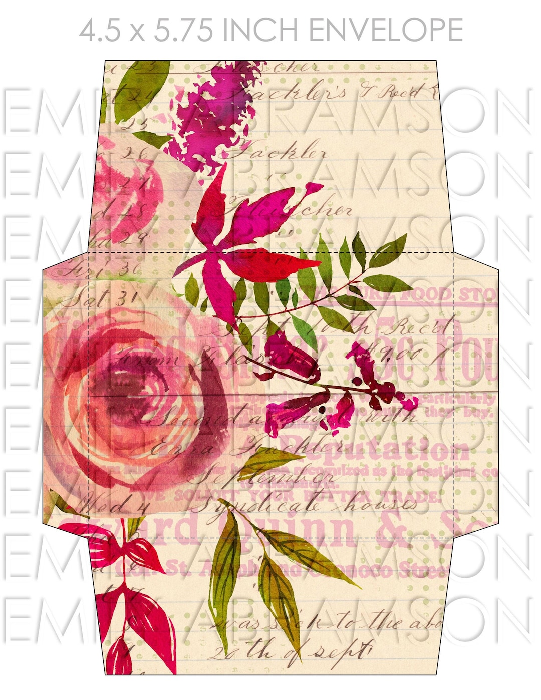 Printable Envelope Collage Sheet No. 14 - Etsy