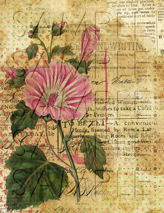 Digital Collage Sheet Printable No. 251 | Etsy