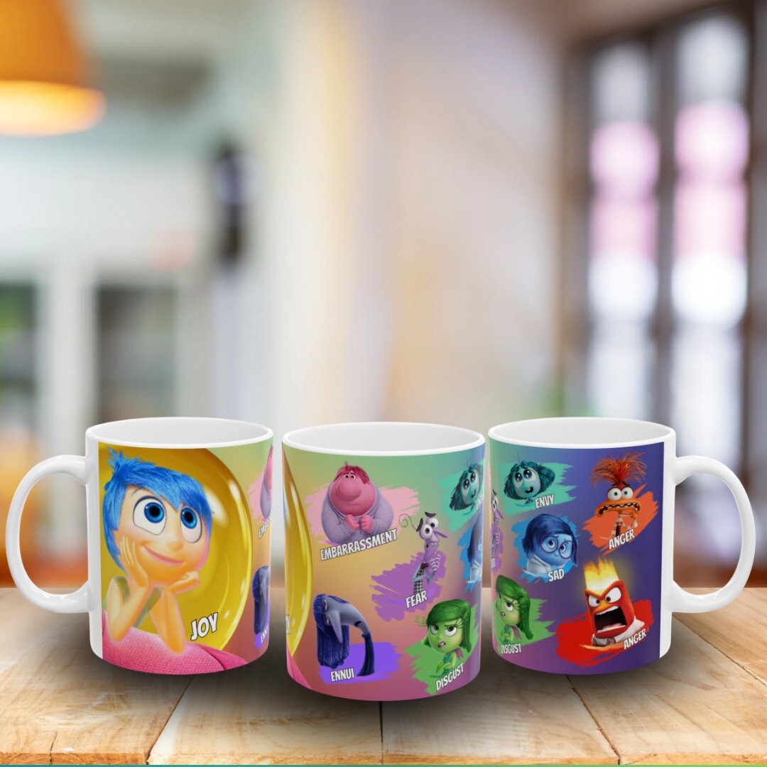 Inside Out Digital Wrap up Sublimation Template, Digital Download, Its ...