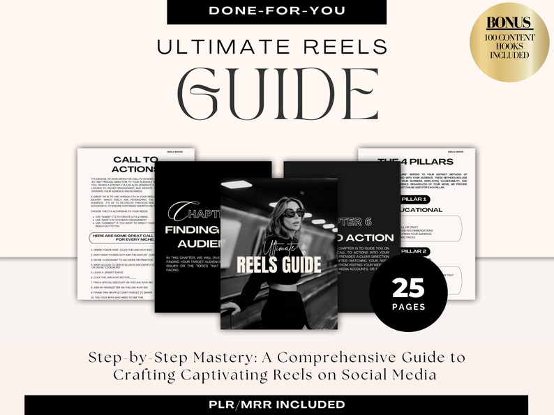 Ultimate Reels Guide | PLR | MRR | Digital Product | Ebook | Template ...