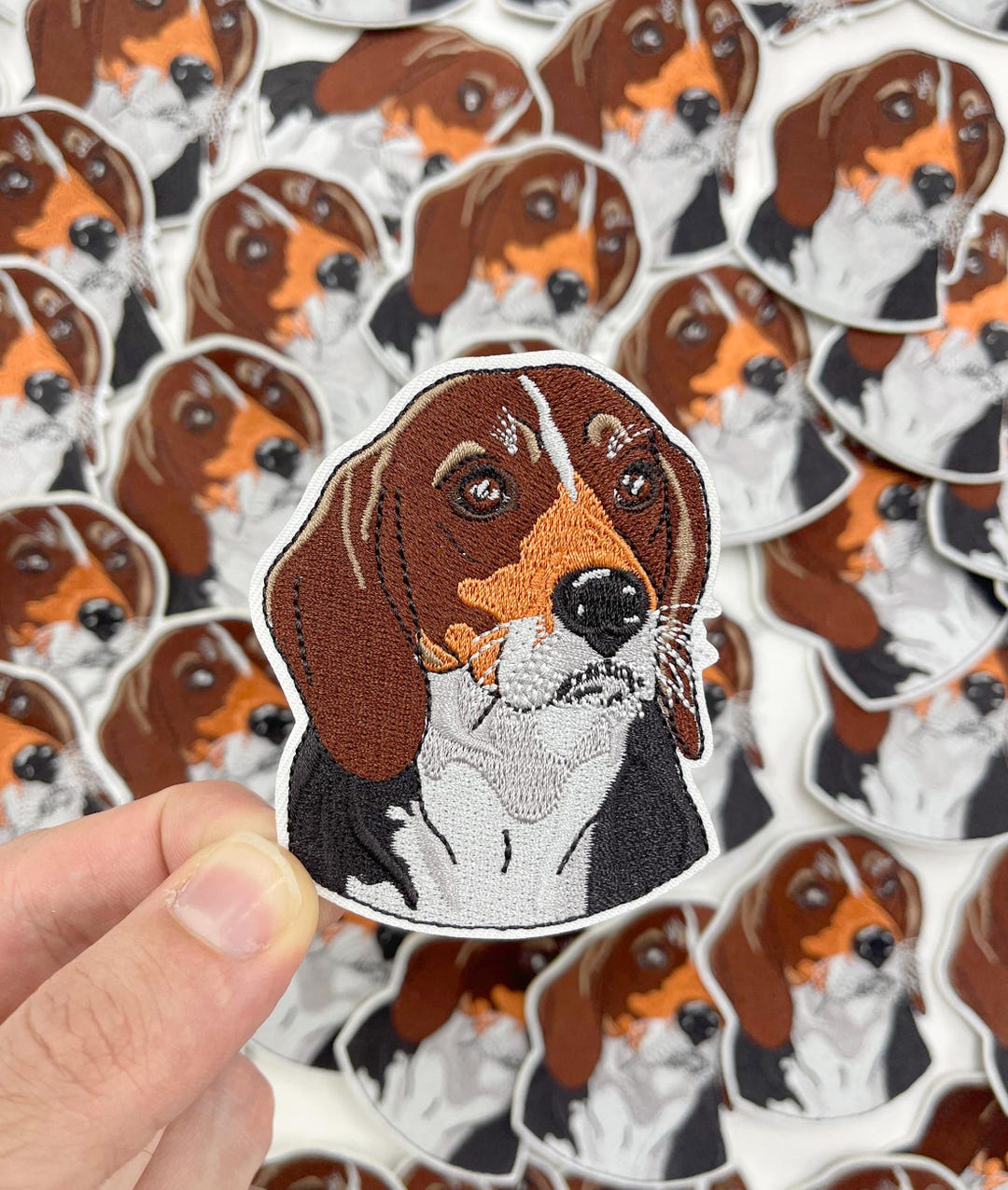 Beagle Puppy Patch, Dof Puppy Patch, Iron ON Patch, Dog Patch, Pet ...