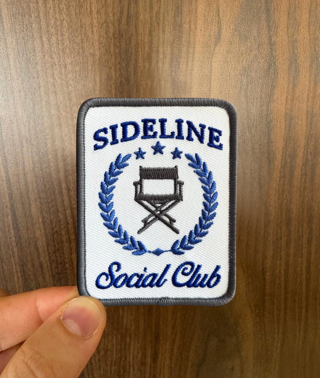 Sideline Social Club Patch, Iron on Patch, Sideline Social Club ...
