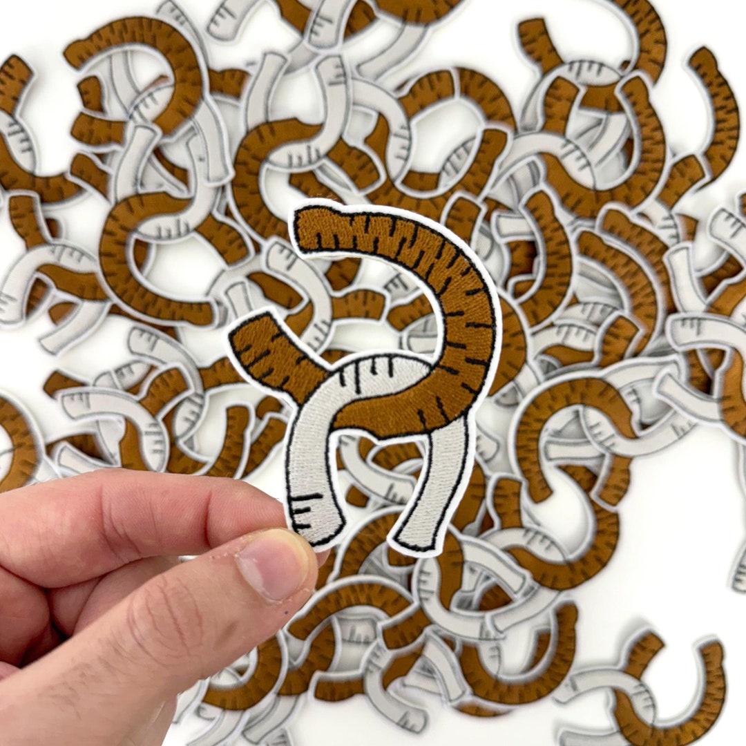 Horseshoe Patch, Horseshoe Embroidered Iron on Patch, Cowboy Patch ...