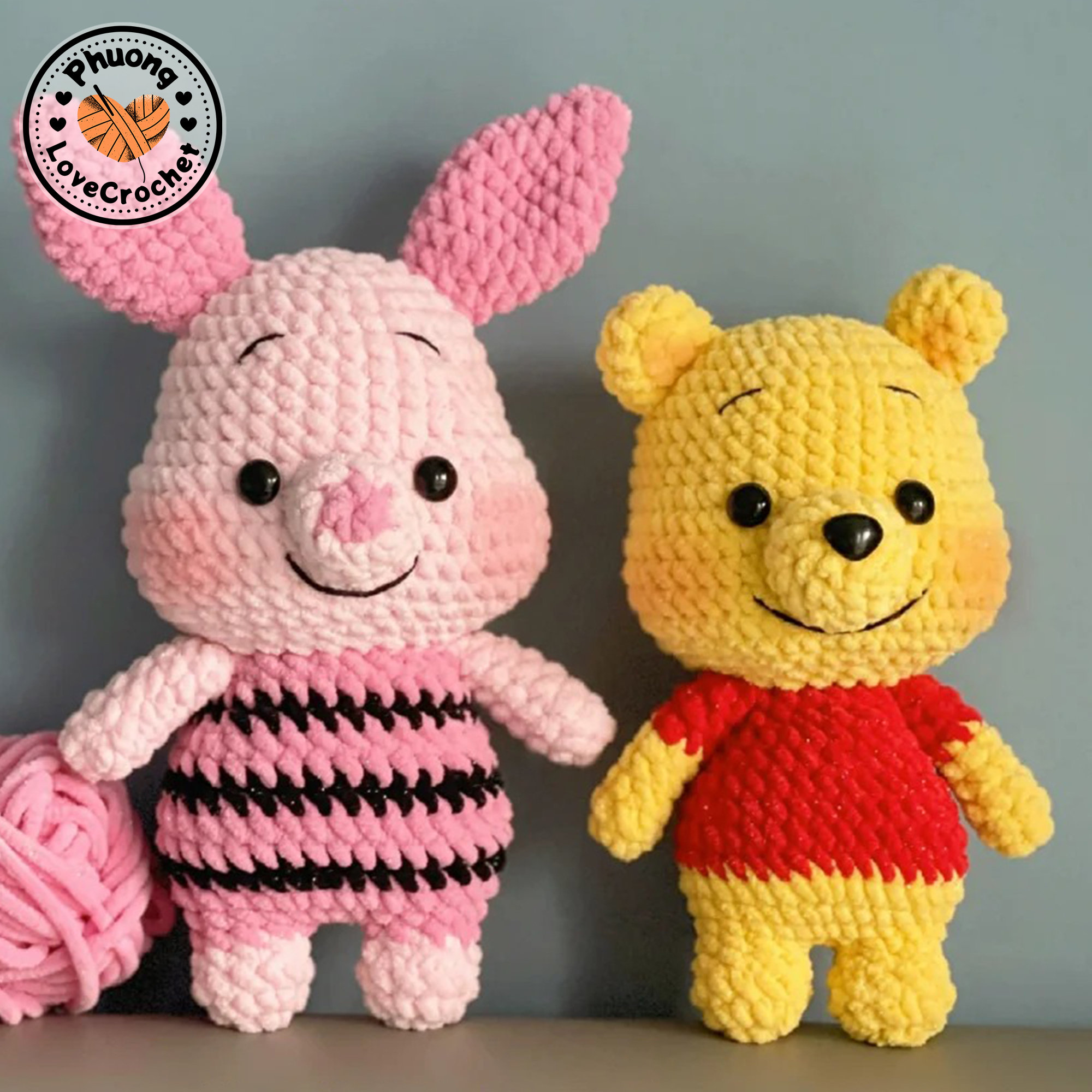 Pooh Crochet Pattern, PDF Pattern, Crochet Winnie the Pooh, Amigurumi ...