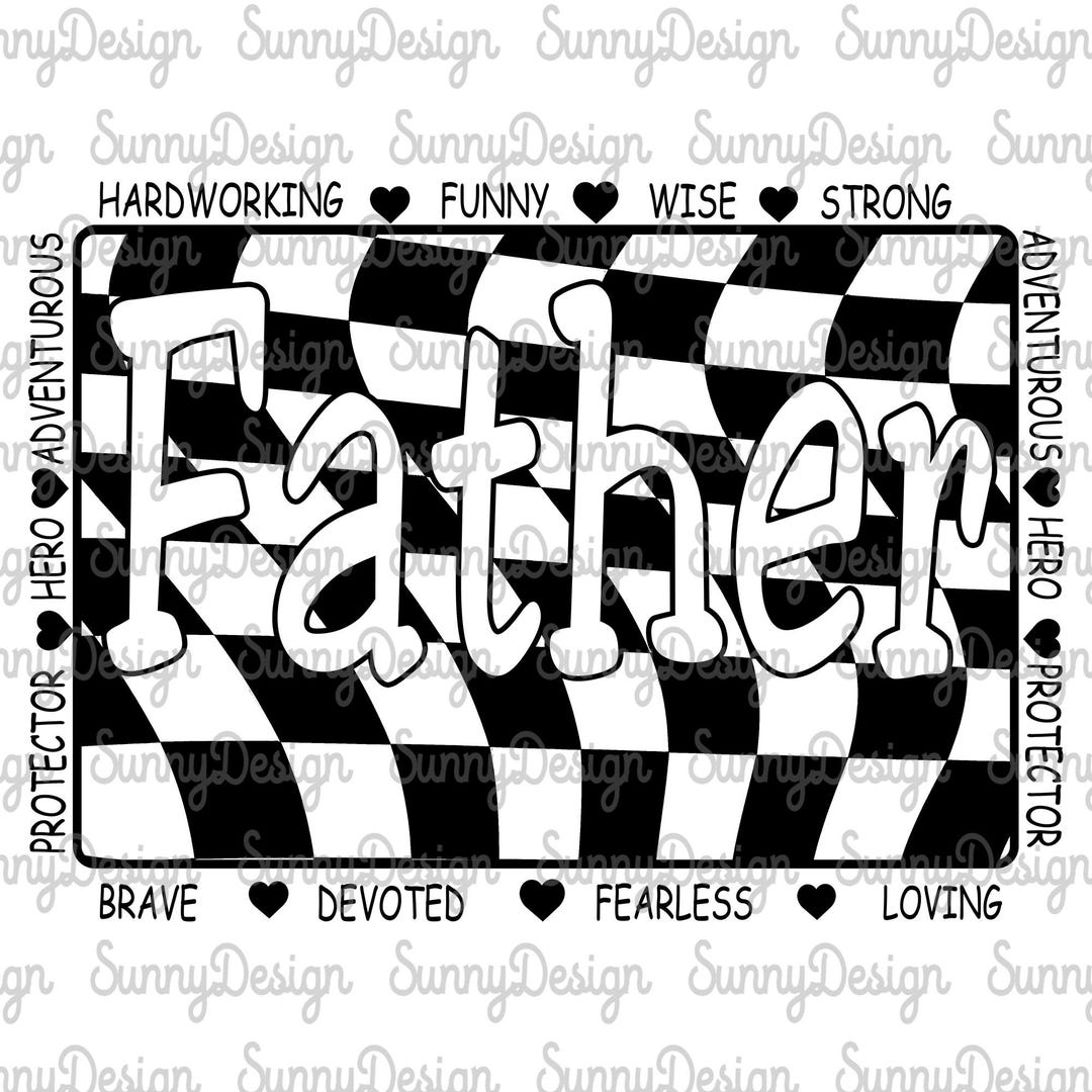 Checkered Dad Png, Varsity Dad Checker Png, Christian Dad Png, Man of ...