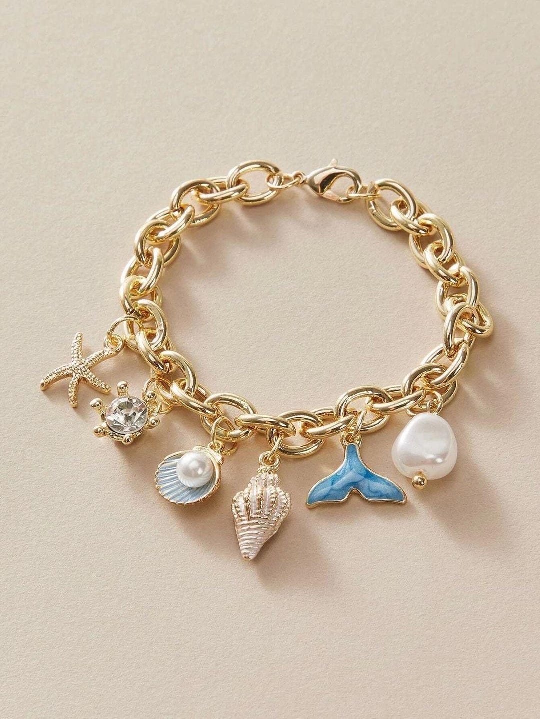 Custom Charm Bracelet- Pick Your Own Charms & Chain - Create Your Own ...