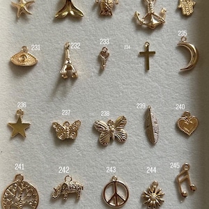 Custom Charm Necklace: Build Your Own Charm Bar - Etsy