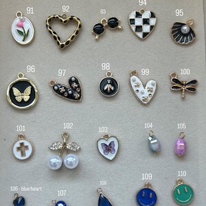 Custom Charm Necklace: Build Your Own Charm Bar - Etsy
