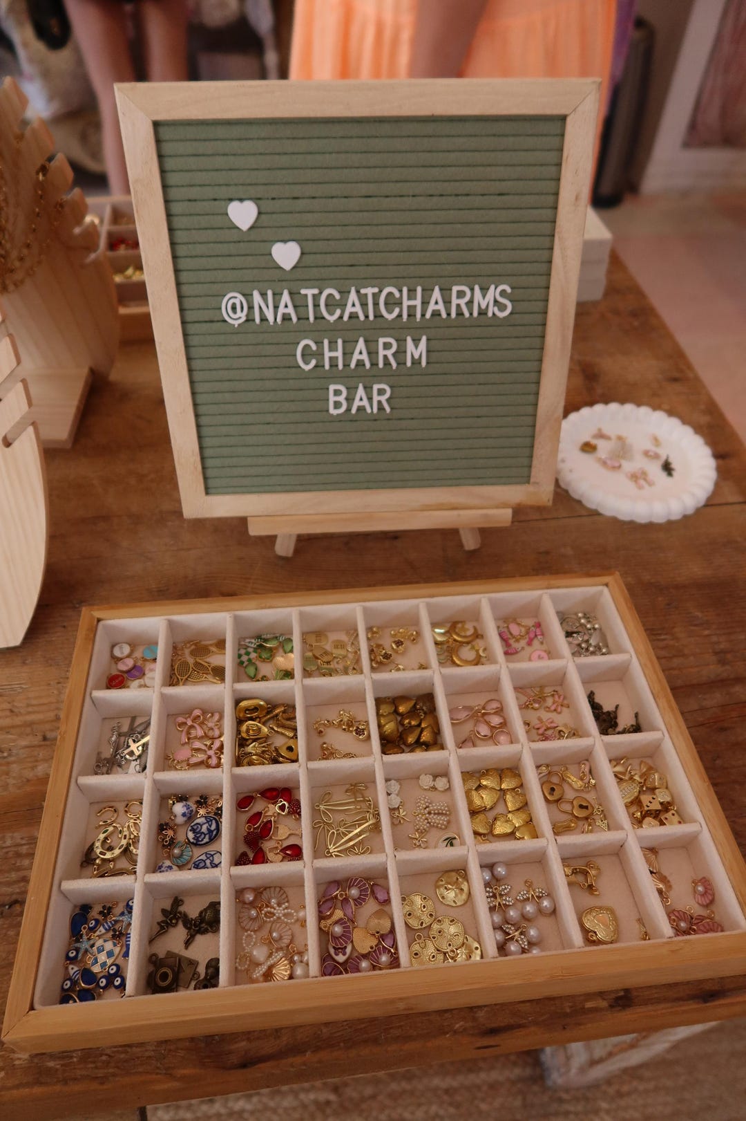 Shipped CHARM BAR - Pliers, Display, Chains, Jump Rings & Charms ...