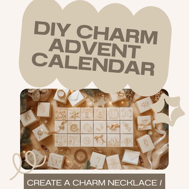 Necklace Charms Advent Calendar - Etsy
