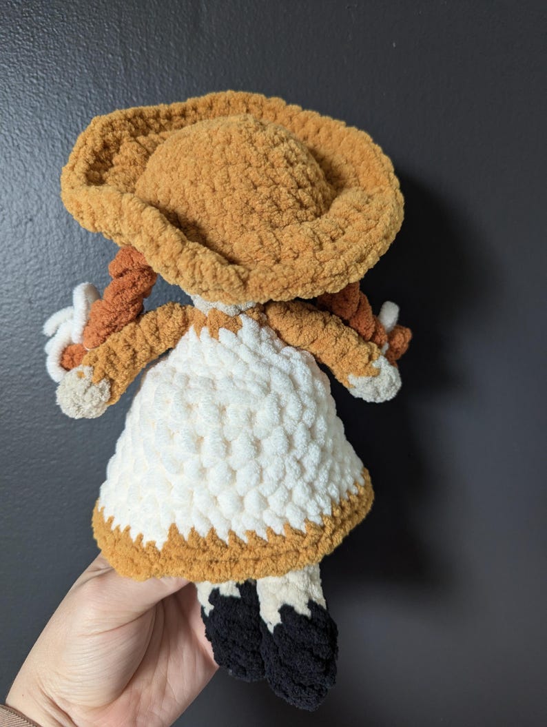 Crocheted Anne of Green Gables Doll - Handcrafted Anne Shirley Plush ...