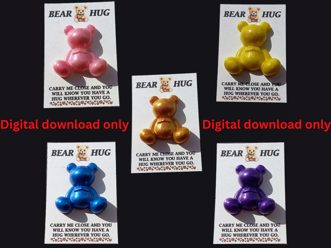 2 PDF Files Instant Download: Printable Pocket Cards 2 Different Poems ...