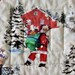 SANTA SNACK MATS Quilted 9.5 Square Set of Two - Etsy