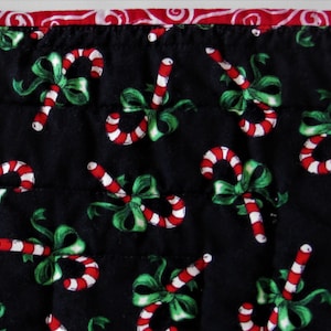 SANTA SNACK MATS Quilted 9.5 Square Set of Two - Etsy