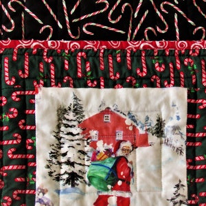 SANTA SNACK MATS Quilted 9.5 Square Set of Two - Etsy