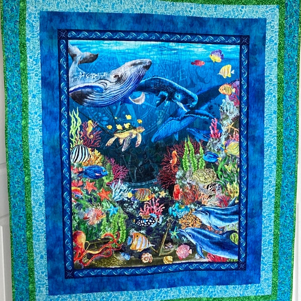 Sea Creatures Quilt - Etsy