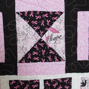 PINK RIBBON BOWTIES Quilt, 58 X 74 Inches - Etsy