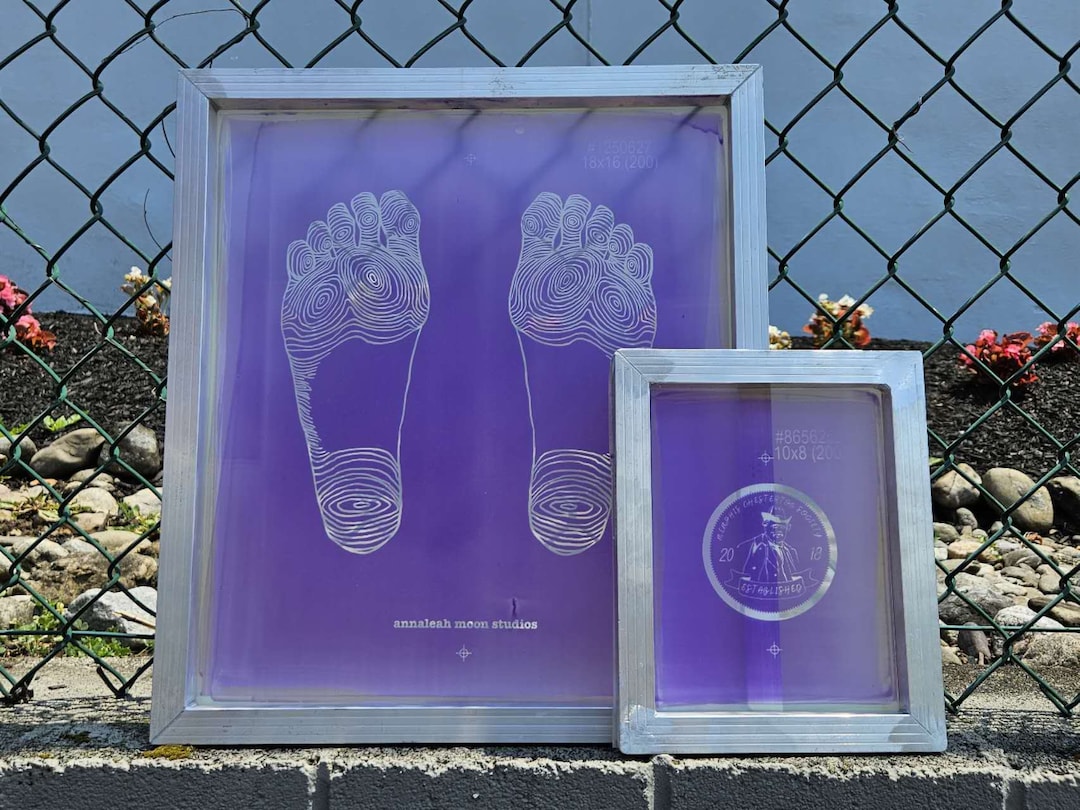 Screen Printing Frame, Pre-burned Aluminum Frame Screen, Pre-burned ...