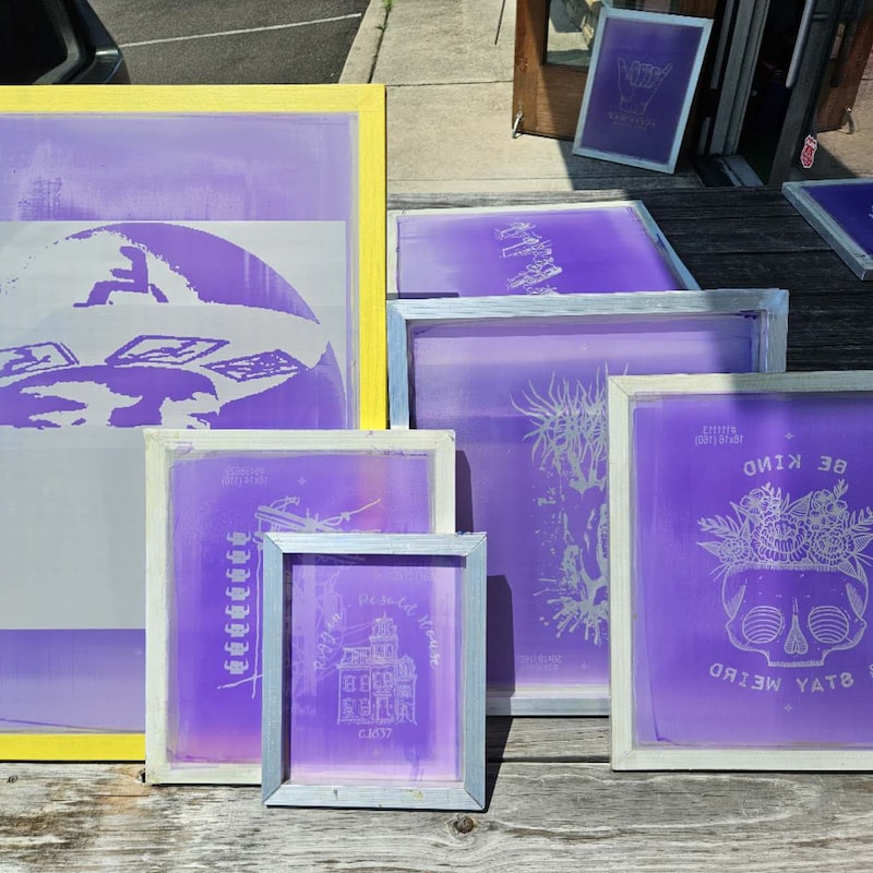 Silk Screen - Etsy