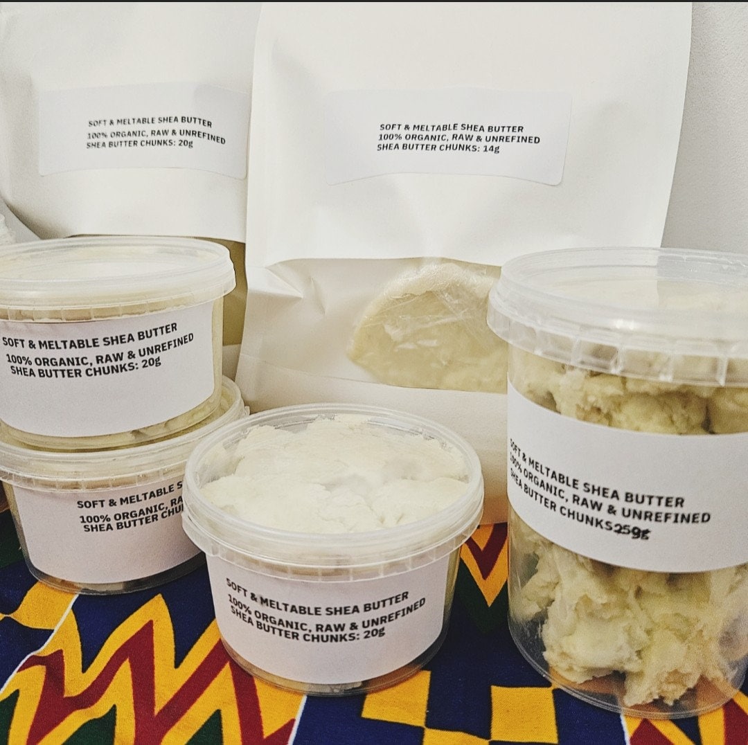 RAW African Shea Butter, 100% Organic Shea Butter, Unrefined, PURE, RAW Shea Butter - Etsy
