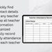 Teacher Attendance Tracker Editable Canva Template Daily Attendance ...