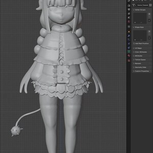 Kanna Kamui Figurine, Model, Minifig. Kobayashi's Dragon Maid - Etsy