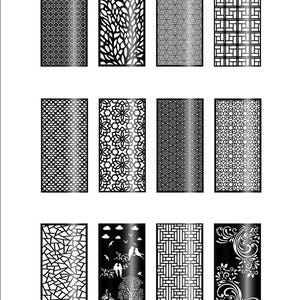 240 Dxf Panel Design Page Pdf Catalog - Etsy