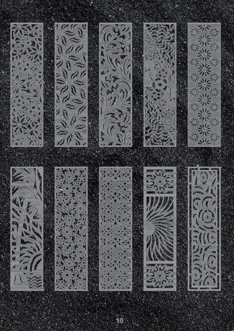 380 Dxf Panel Design Page Pdf Catalogue - Etsy