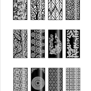 240 Dxf Panel Design Page Pdf Catalog - Etsy