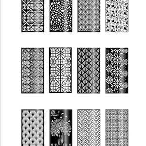 240 Dxf Panel Design Page Pdf Catalog - Etsy