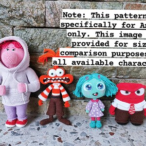 Crochet Amigurumi Anger Downloadable PDF Pattern - Etsy