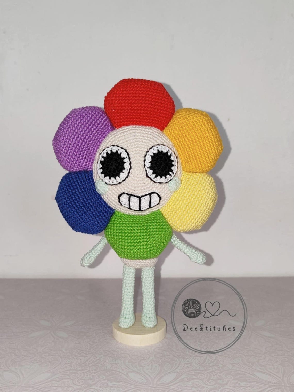 Crochet Amigurumi Flower Dandy's World Dandy Downloadable PDF Pattern ...