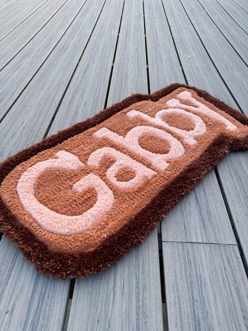 Personalized Name Rug - Etsy